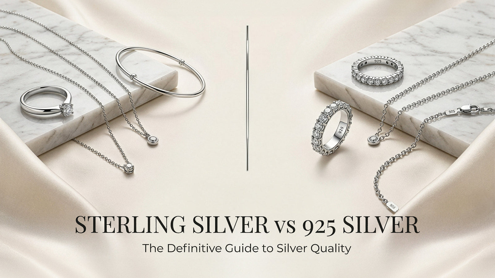 Sterling Silver vs 925 Silver: What's the Difference? - Swashaa