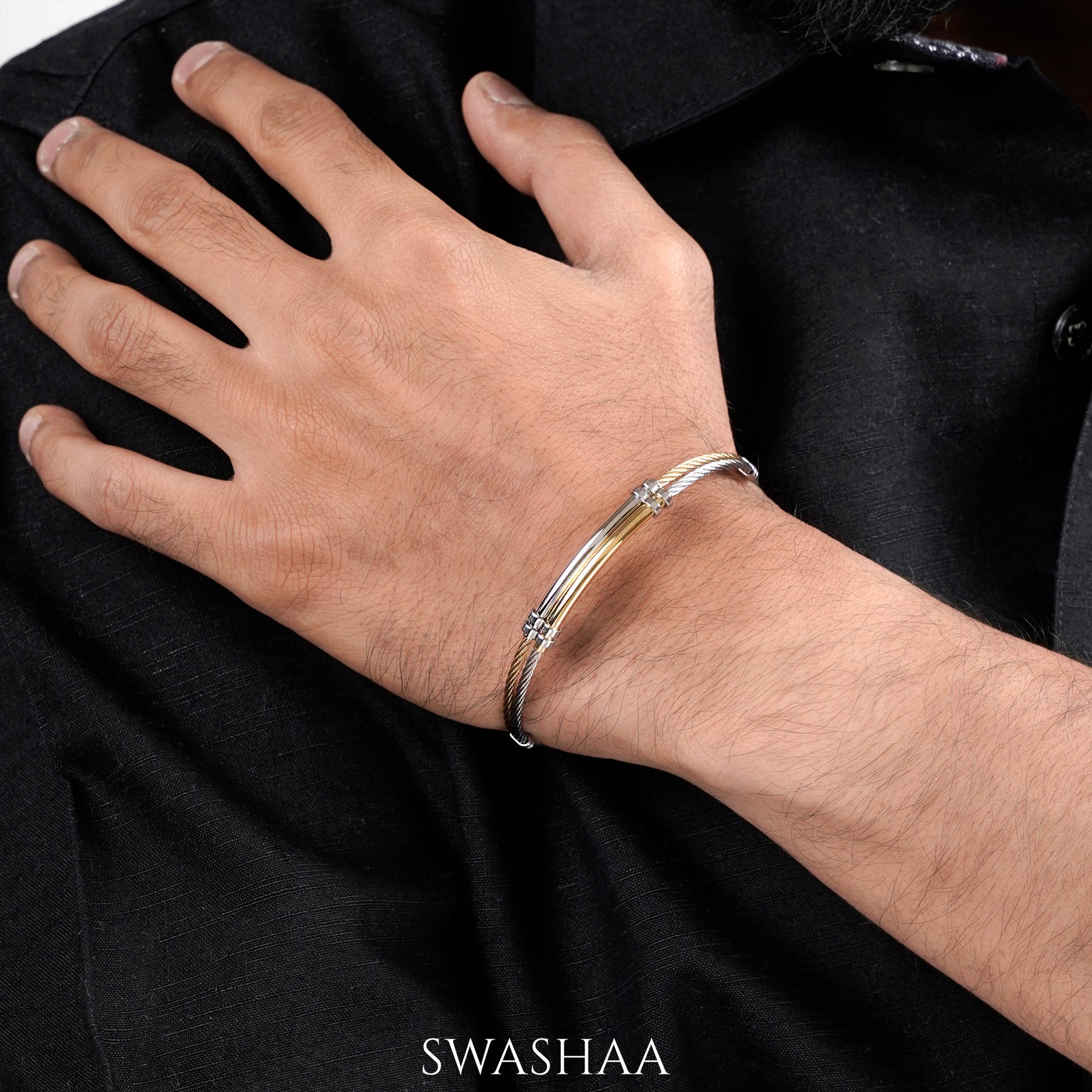 Crew Wired Men's Bracelet – Swashaa