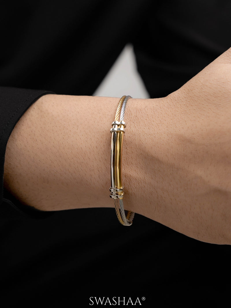Buy Crew Wired Men's Bracelet Online | Swashaa