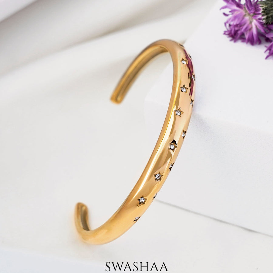 Danica 18K Gold Plated Bracelet – Swashaa