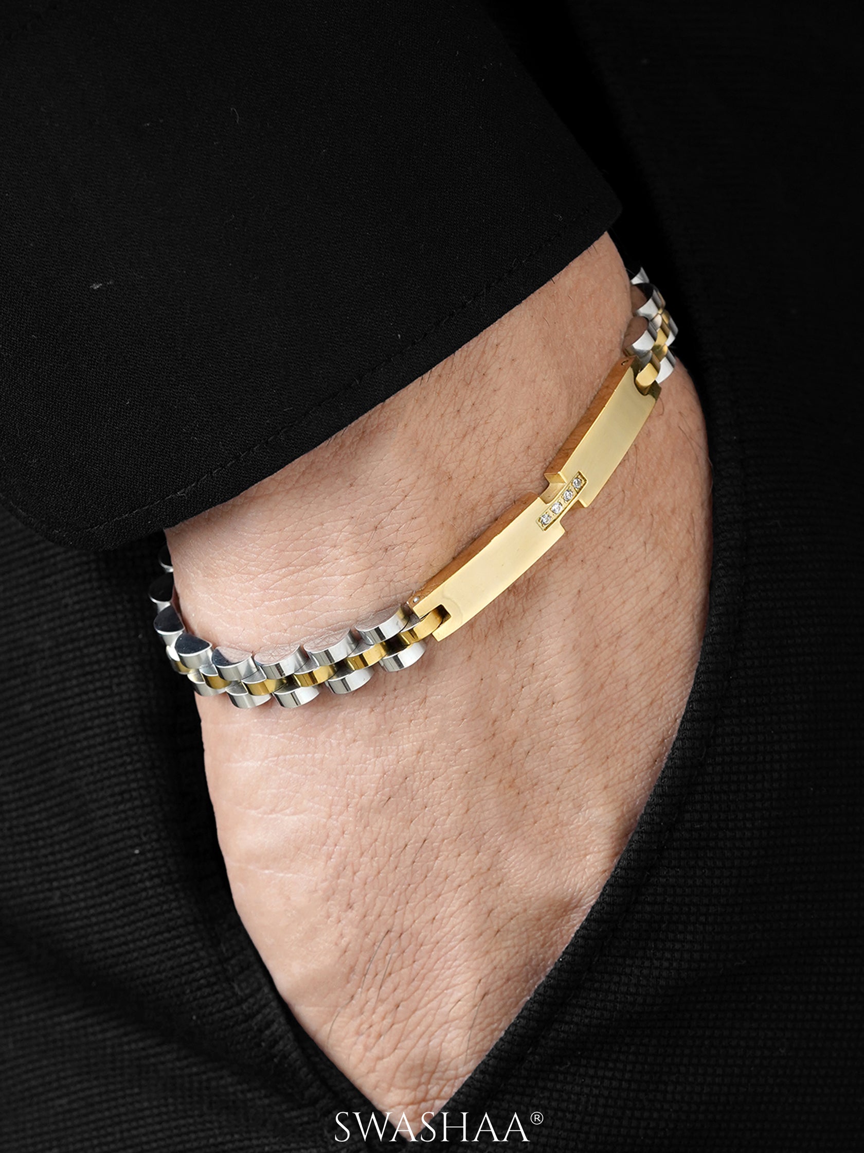 Eagan Men's Watch Belt Bracelet – Swashaa