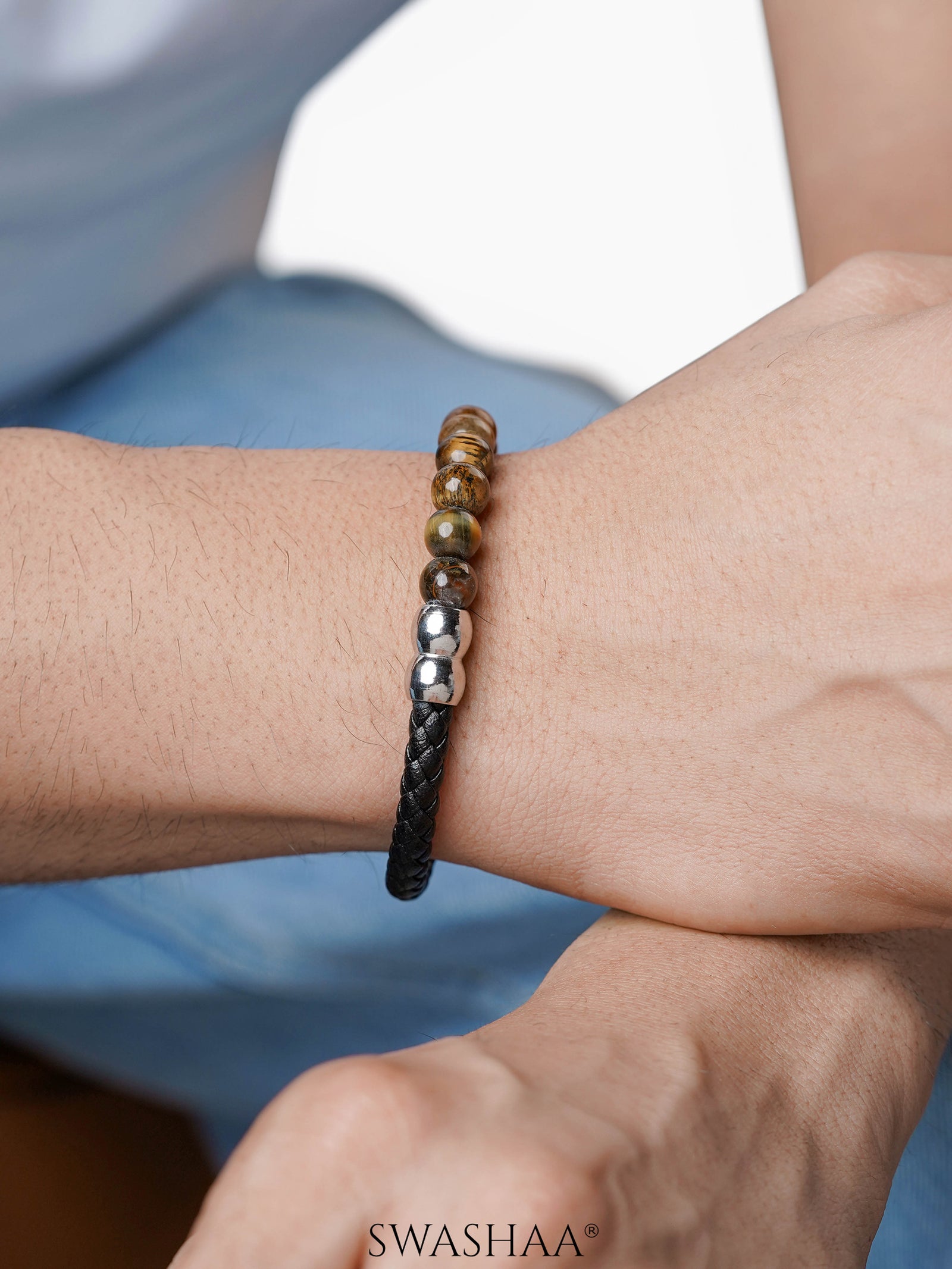 Men's Beaded Bracelets – Swashaa