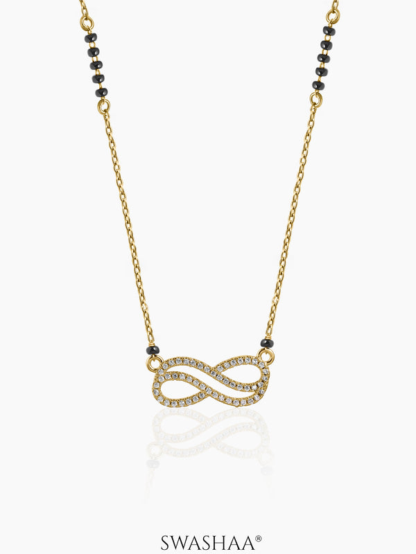 Buy Iraani Infinity Diamond Mangalsutra - Women's Mangalsutra Necklaces ...