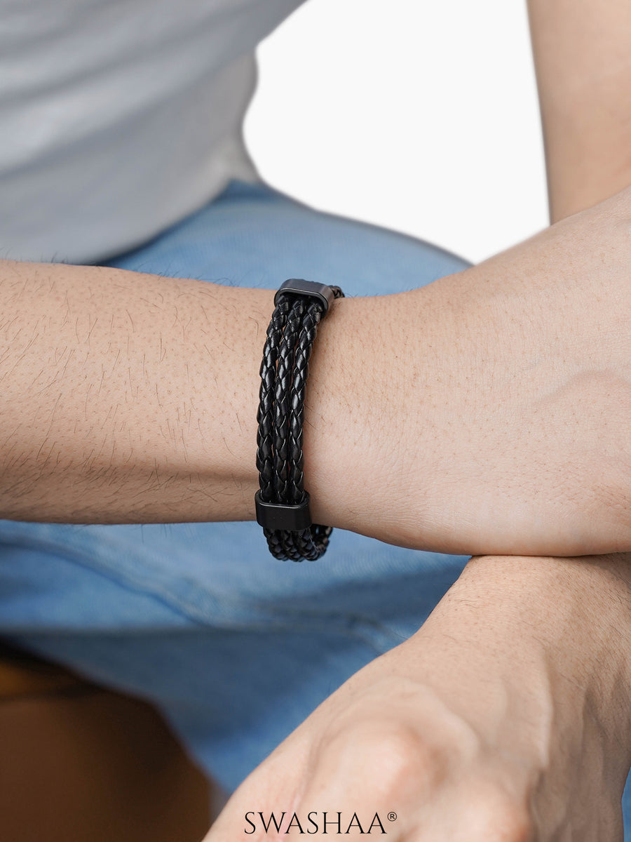 Men's Leather Bracelets - Shop Leather Bracelet for Men Online at Best ...