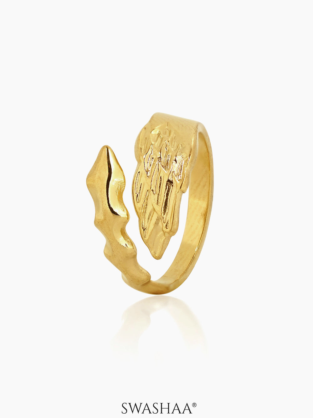 Buy Panini Snake 18K Gold Plated Ring Online | Swashaa