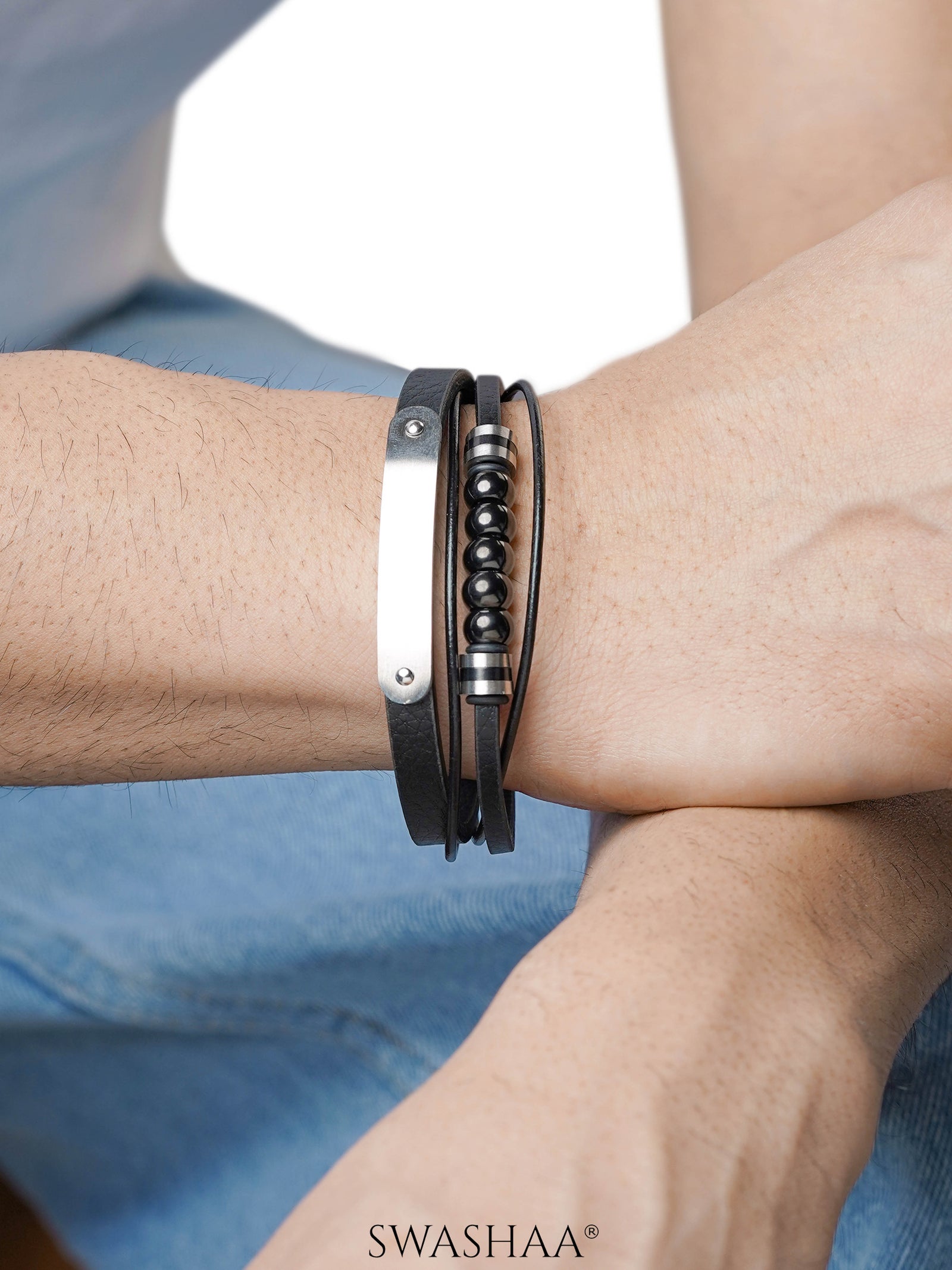 Men's Beaded Bracelets – Swashaa