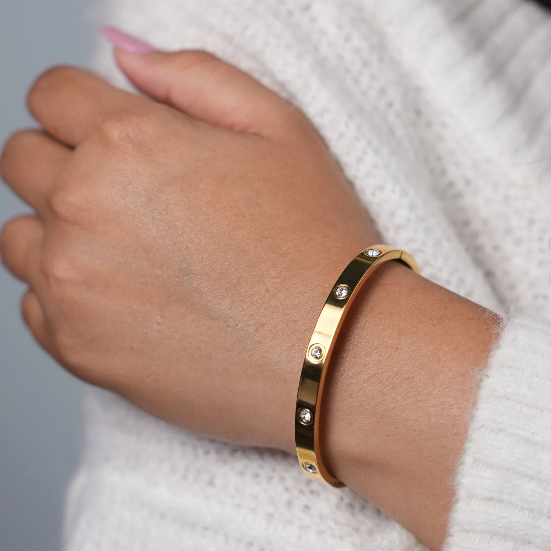Elevate your wrist game with Swashaa's popular Bree Band Bracelet